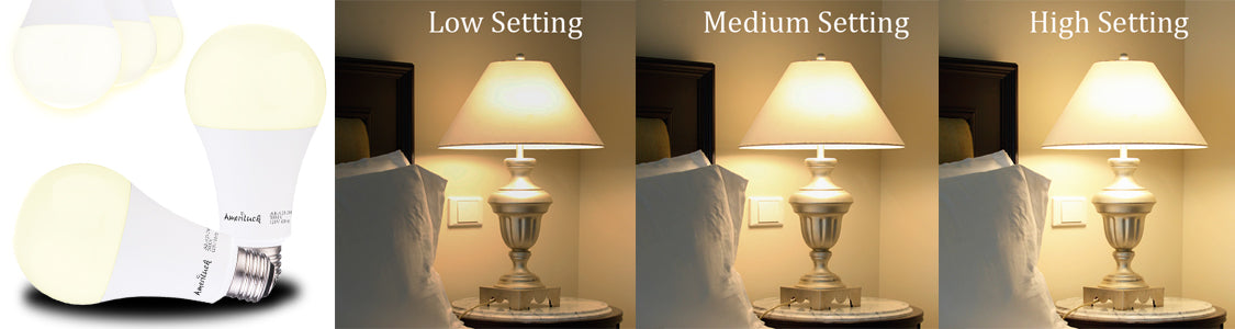 3-Way LED Light Bulbs – AmeriLuck